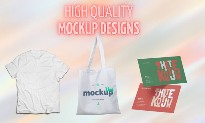 Create modern and realistic mockups for your design by Glycoz | Fiverr