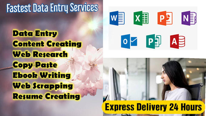Do fastest data entry web research file conversion by Asimumair161 | Fiverr