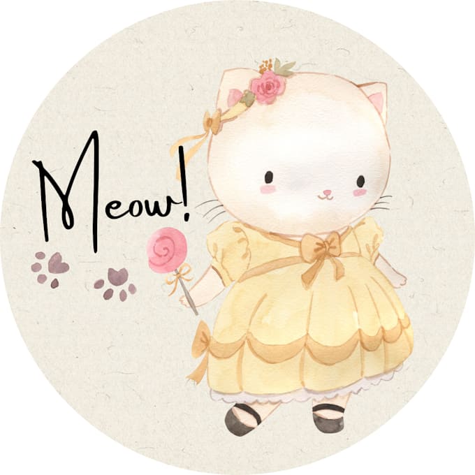 Make a catchy sticker for you by Shanzaynouman | Fiverr