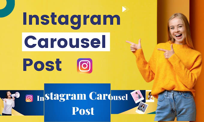 Design custom instagram carousel post for your social media by Mahamazeem108 | Fiverr