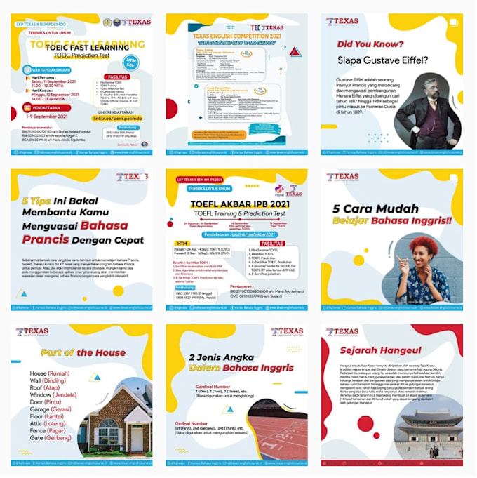 Design instagram and facebook post templates and a carousel feed by ...