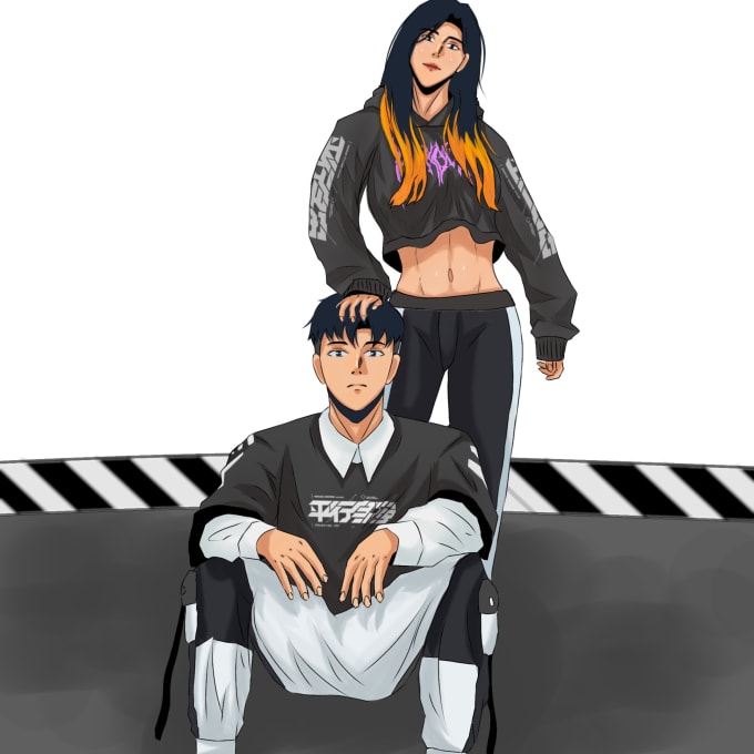 Draw Your Picture Into Manhwa Style By Ziiroo Fiverr