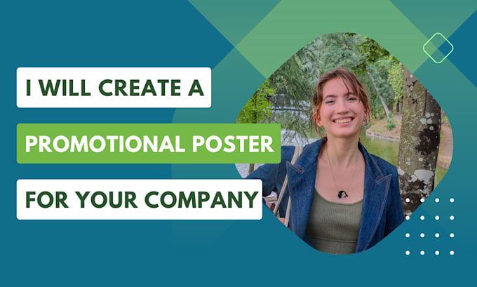 Create a promotional poster for your company by Jf_raquel | Fiverr
