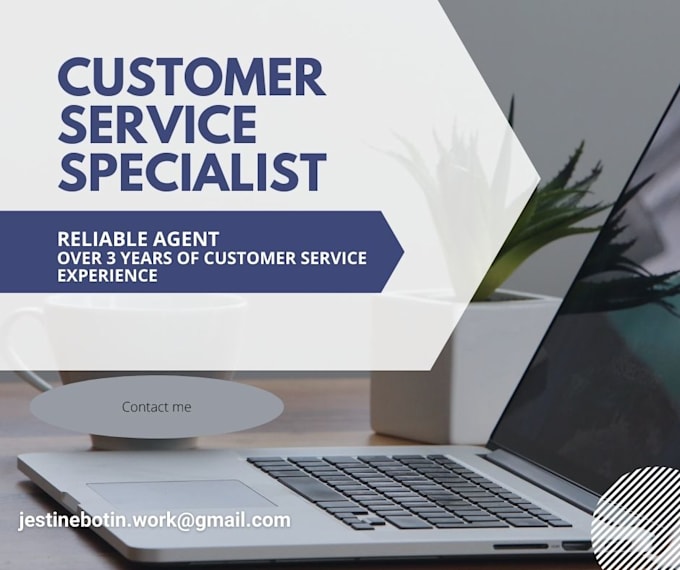 Be your customer service specialist by Jestinebotin | Fiverr