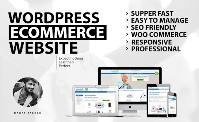 Design modern and creative wordpress website by Harryjacker | Fiverr