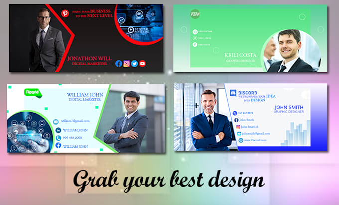 Creative and elegant social media covers by Indranisangma | Fiverr