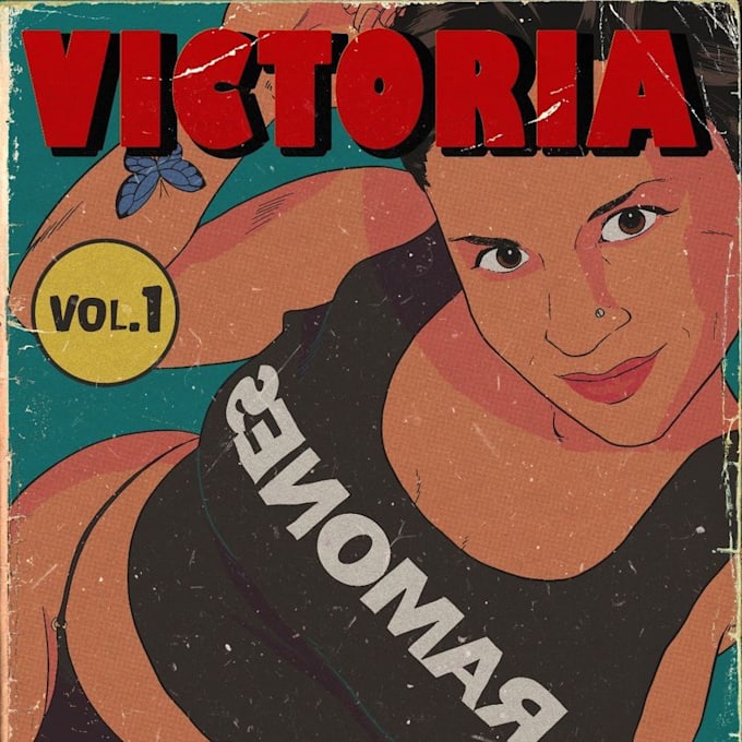 Draw a comic retro style portrait from your photo by Gasparcoria | Fiverr