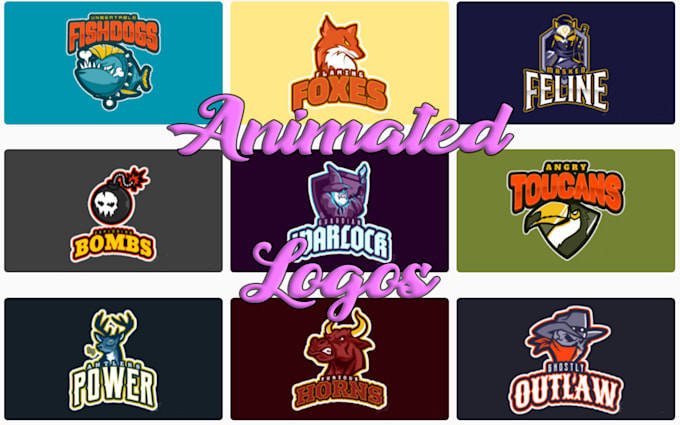 Make an animated gaming logo for you by Yasinserrar | Fiverr