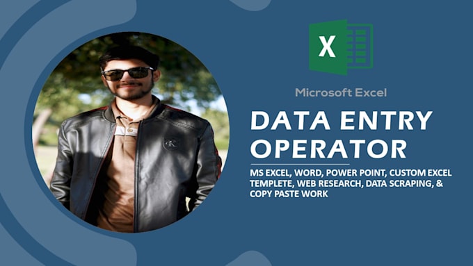 Be data entry operator, create custom excel template by Muhammadmube838 ...