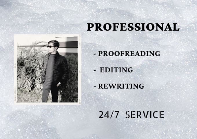 Proofread, edit or rewrite your text in english by Abubakarrmajeed | Fiverr Proofread, edit or rewrite your text in english by Abubakarrmajeed | Fiverr