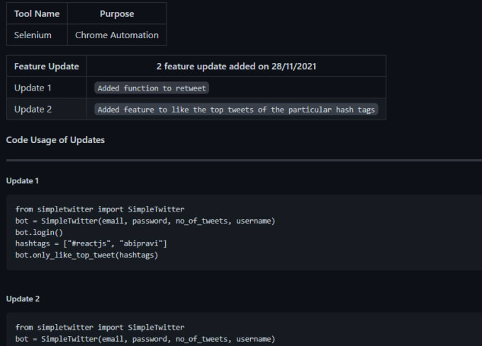 Create bots using python by Abipravi | Fiverr Create bots using python by Abipravi | Fiverr