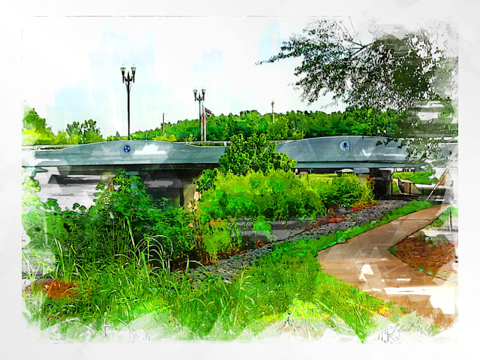 Draw digital marker sketch of your photo by Mosart | Fiverr