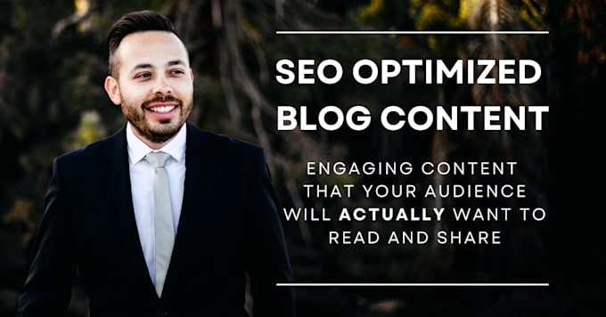 Write engaging seo optimized blog content that converts by Respejel ...