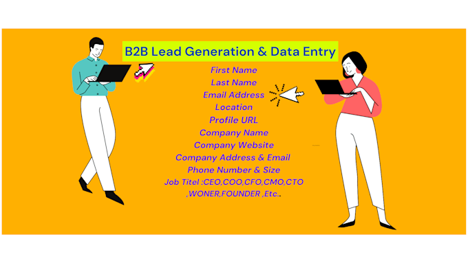 Provide b2b lead generation for any business by Emailsel | Fiverr