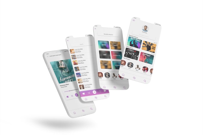Design mobile app ui mockup by Raeesyemsee | Fiverr