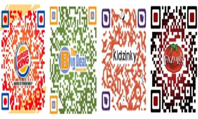 Design unique and new qr codes for you by Khadijafatehfat | Fiverr