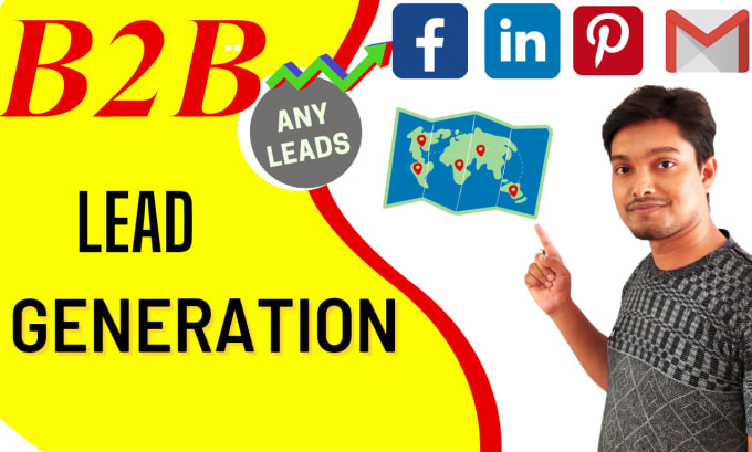 B2b lead generation, linkedin leads and email finder by Rahmatullahs123 | Fiverr