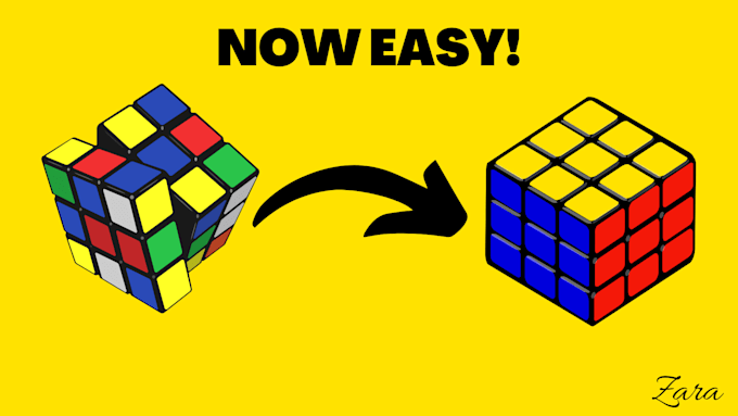 Help you solve your very first rubiks cube in 1hour by Zbh2278 | Fiverr