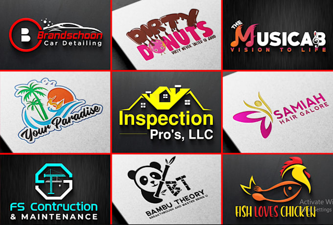 Do trendy, modern and unique business logo design by Fozia_graphic2 ...