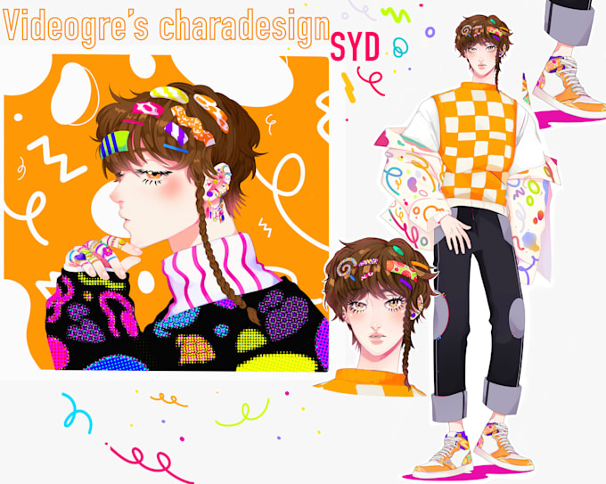 Design the perfect character for you by Shry098 | Fiverr