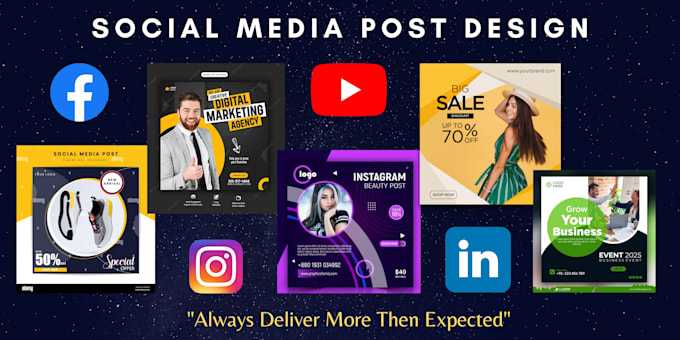 Design creative social media post by Rana341 | Fiverr