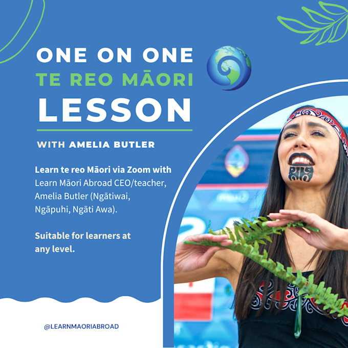 Teach you te reo maori, the maori language by Amiriab | Fiverr