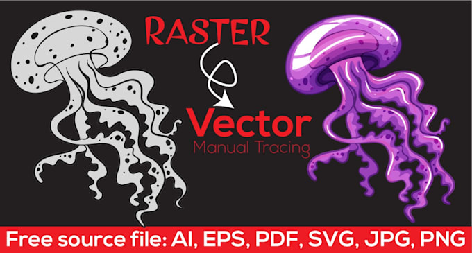 Vectorize image, logo tracing, raster to vector using illustrator by Momo_alvi | Fiverr