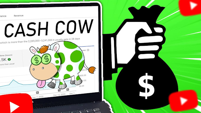 Create self sustaining youtube cash cow channel and videos for you by ...