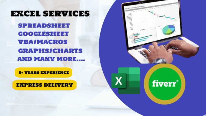 Do excel spreadsheet, excel vba, excel macros, dashboard, google sheets ... Do excel spreadsheet, excel vba, excel macros, dashboard, google sheets ...