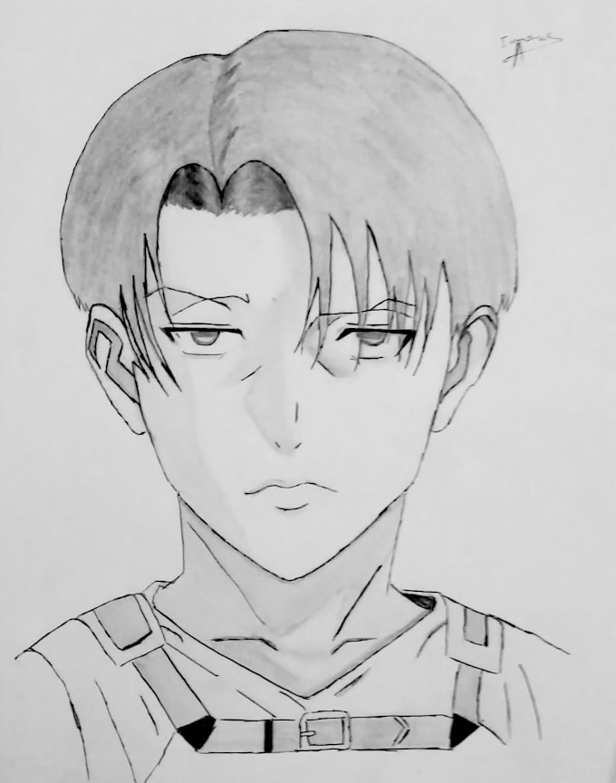 Draw Your Favorite Anime Character In Pencil By Imaneelazzouzi Fiverr 