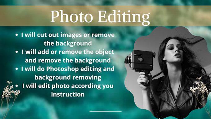 Do photo editing and poster designing by Anwarhassan506 | Fiverr