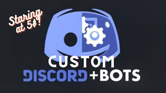 Create a discord bot with custom commands by Miinja | Fiverr
