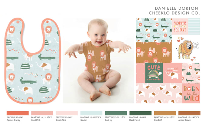 Design a custom seamless pattern for your business by Danielledorton ...