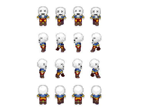 Make creepy sprite sheets for your game by Tajuhe | Fiverr