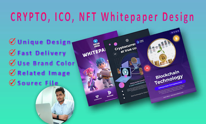 Do crypto, ico, nft whitepaper design by Mdbadhsa | Fiverr