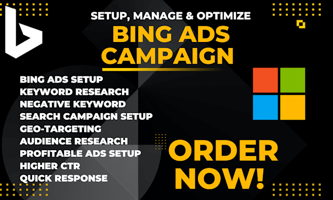 Setup manage optimize your microsoft bing ads campaign by Benedict ... Setup manage optimize your microsoft bing ads campaign by Benedict ...