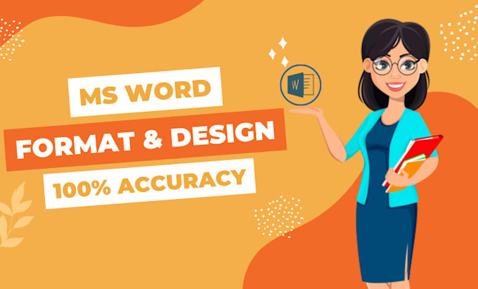 Format and design your microsoft word documents by Malaikasherazi | Fiverr