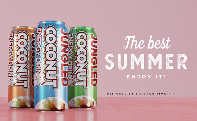 Design can label or bottle label with the mockup by Brandingexpert9 ...