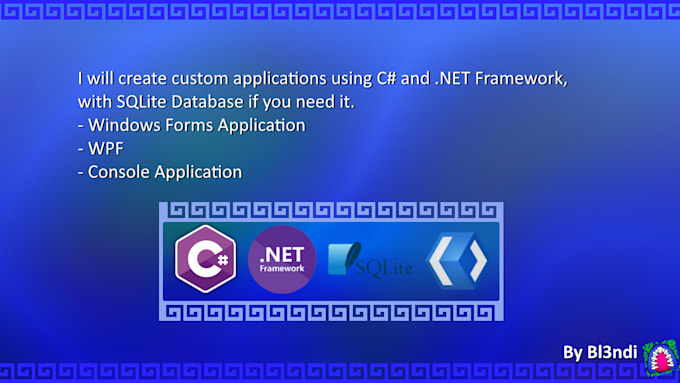 Create Custom C Sharp Form Console Wpf Apps By Bl3ndike Fiverr 