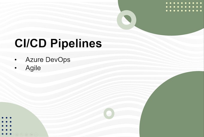 Create or help you with cicd pipelines on azure devops by Yanericcossette | Fiverr