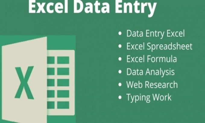 Do data entry basic, formulas, formatting, filters by Ahasan02 | Fiverr