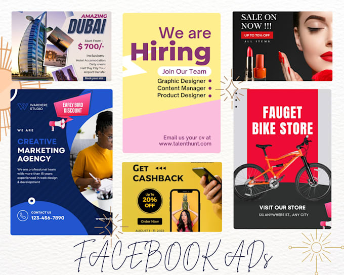 Design premium facebook or instagram ad images by Sameedtariq5 | Fiverr