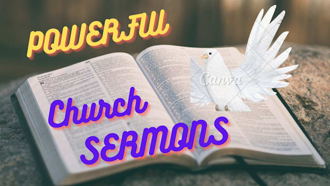 Write powerful inspiring sermons on any topic by Creativeordoo | Fiverr