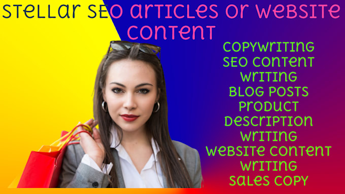 Write stellar seo articles or website content by Wifeyyvonne | Fiverr
