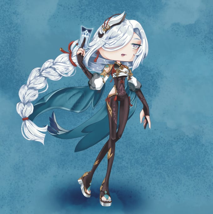 Create chibi style characters by Aiyaria | Fiverr