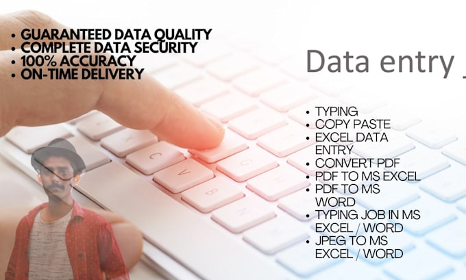 Do data entry, typing, copy paste, excel data entry, data collection by Thanveeralim | Fiverr