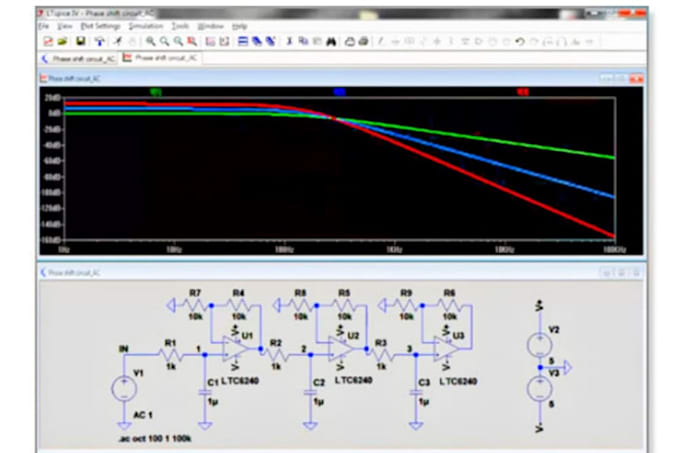 Design circuits on ltspice , orcad ,multisim, simulation and also ...