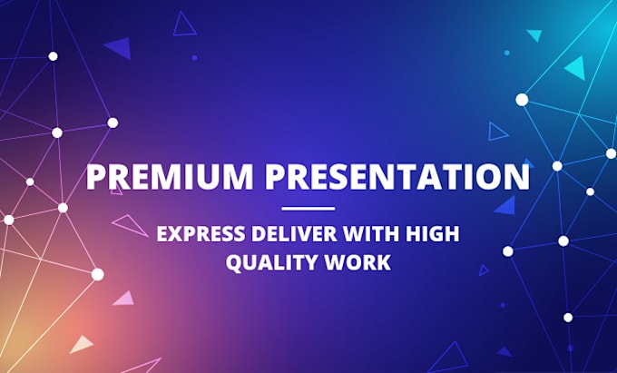 Create the best appealing presentation with all data touchpoints and ...