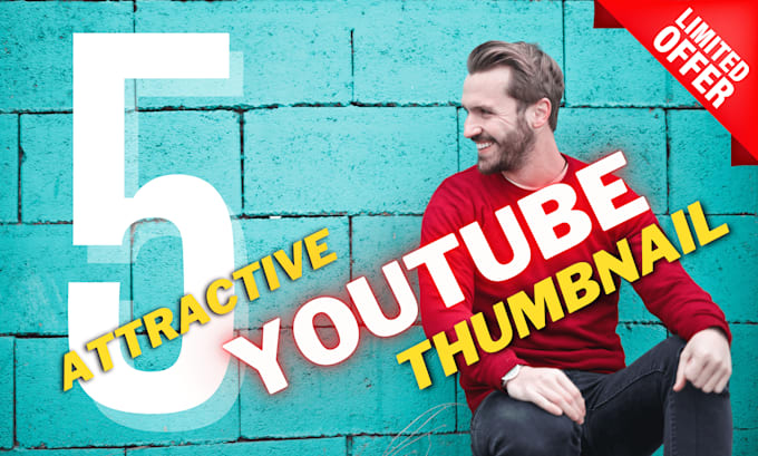 Design 5 amazing and catchy youtube thumbnail to attract views by Zia_youtube | Fiverr