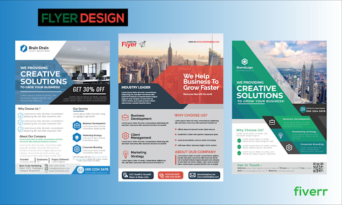 Design the perfect flyer for your business by Muzahid146 | Fiverr